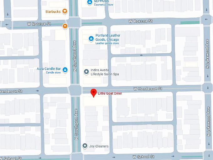 16. little goat diner (chicago, il ) map