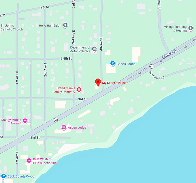 16. my sister's place map