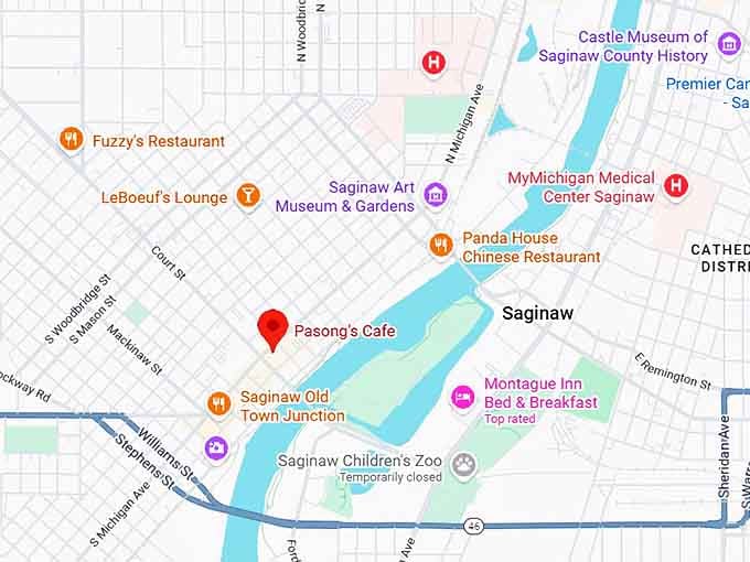 16. pasong's cafe map