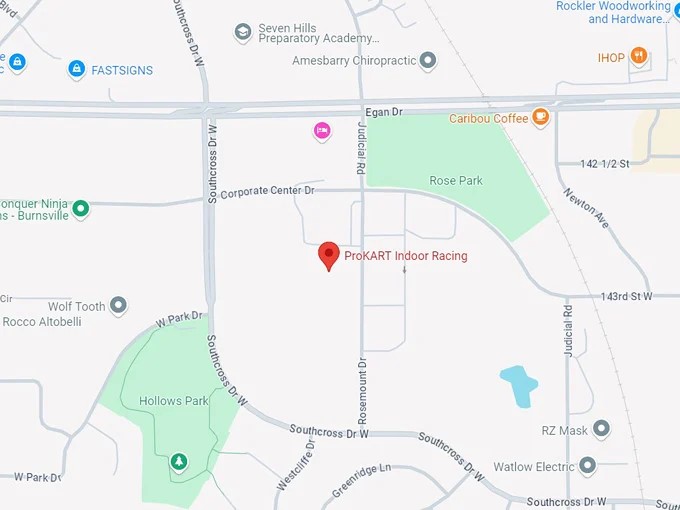 16. prokart indoor racing 10 map