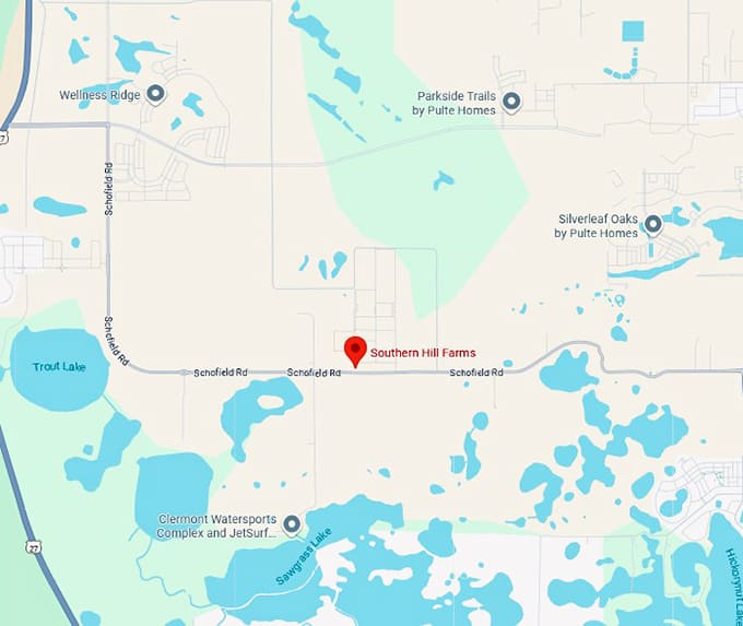 16. southern hill farms map