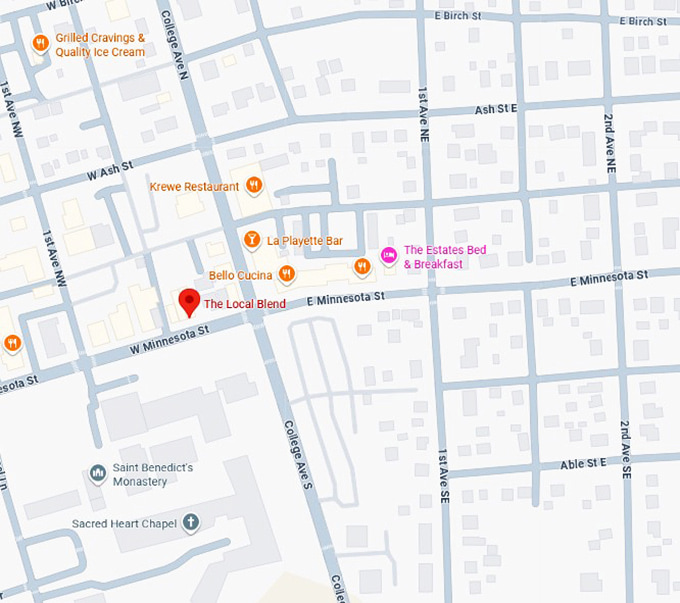 16. the local blend map