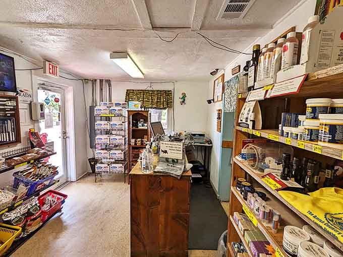 Inside, every inch tells a story of tradition and craftsmanship &ndash; narrow aisles packed with treasures that big-box stores can only dream of offering.