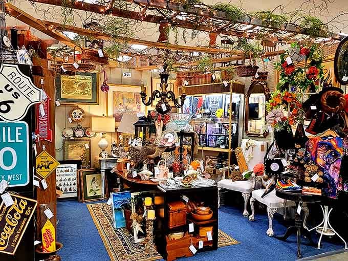 Antique Boutique: Step into this booth and you're transported to a collector's dream &ndash; where every shelf tells a story and every corner hides potential treasure.