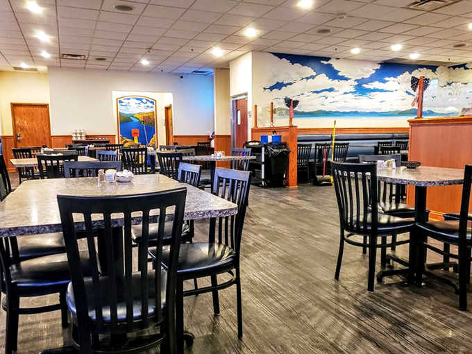 Step inside and feel the worries of the world melt away &ndash; this dining room has witnessed more happy sighs than a spa retreat.