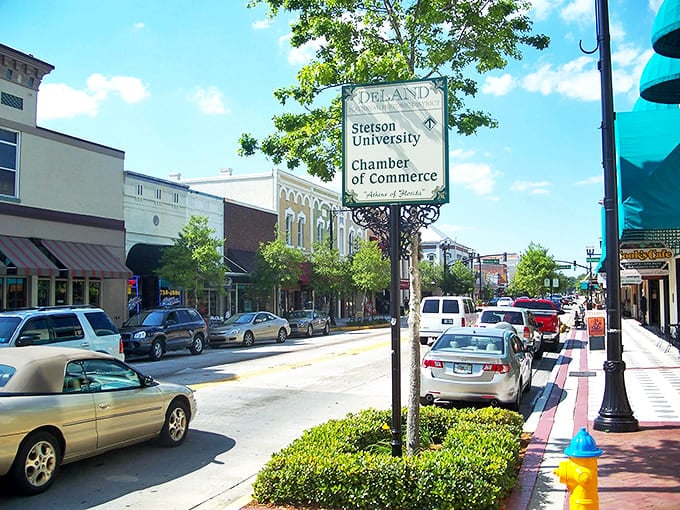 Brick-lined streets and charming storefronts create the perfect backdrop for an afternoon stroll. Window shopping has never looked so inviting!