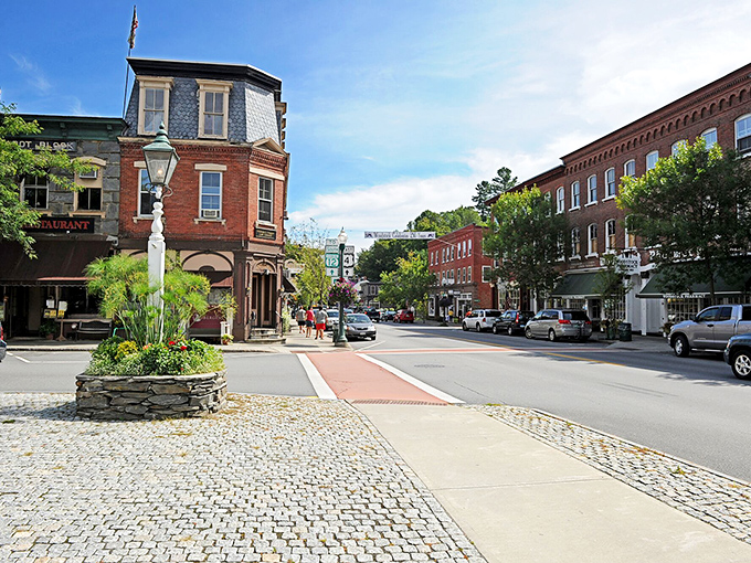 Downtown Woodstock Where cobblestone meets charm in a streetscape so perfect it makes movie set designers weep with envy.