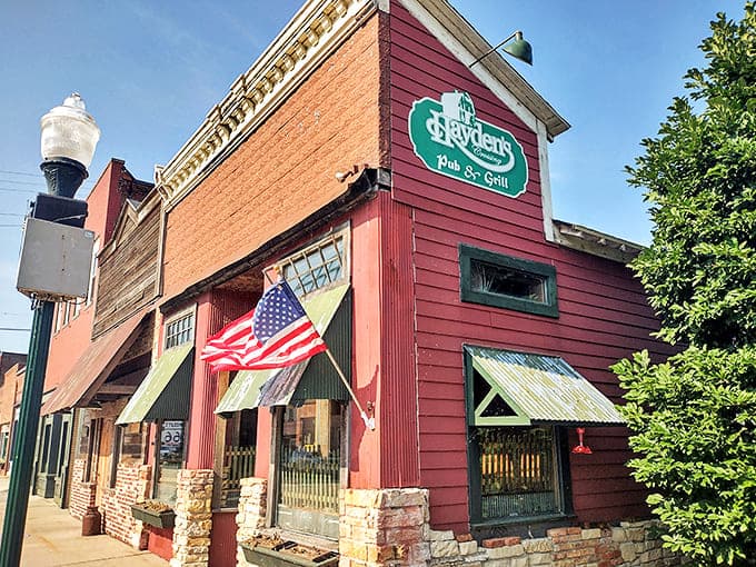 Hayden's Crossing Pub & Grill beckons hungry travelers with that unmistakable promise of good food and even better company.