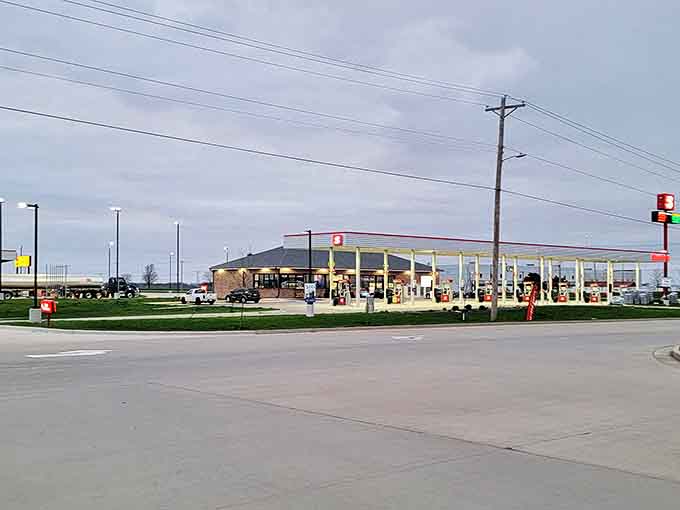 Even the gas stations here have character &ndash; fueling up becomes part of the adventure in Oglesby's laid-back atmosphere.
