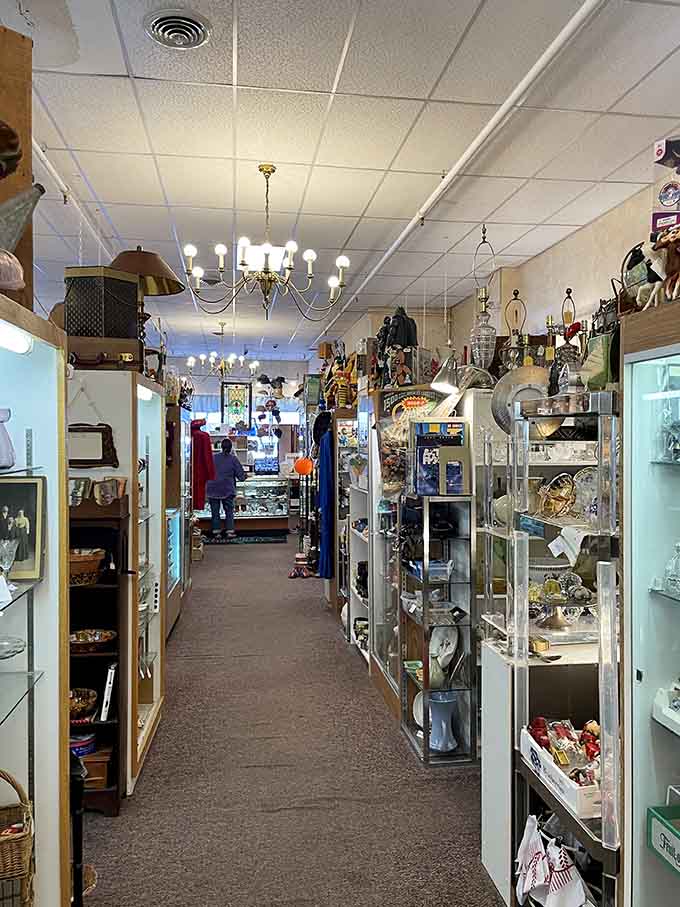 Aisles of organized chaos stretch before you, each turn revealing another era's greatest hits and hidden gems.