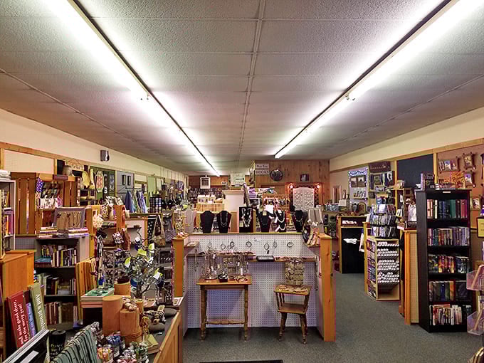 Step inside and discover a treasure trove of literary wonders arranged with the loving care only true book enthusiasts could provide.