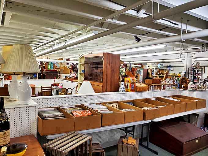 Endless aisles of possibility stretch before you &ndash; this isn't shopping, it's time travel with price tags attached.