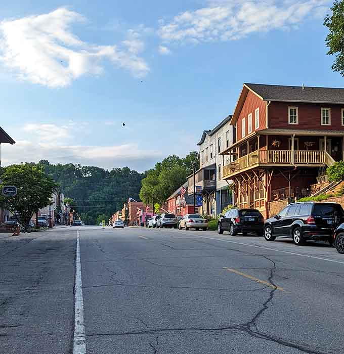 When Main Street looks this good, you understand why people still believe in the magic of small-town America and front porch conversations.