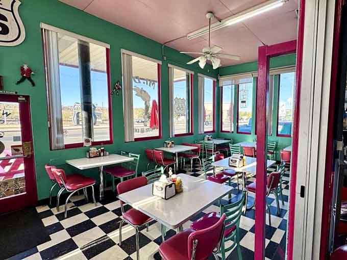 Step into a time machine where the destination is deliciousness and the d&eacute;cor is pure retro perfection.