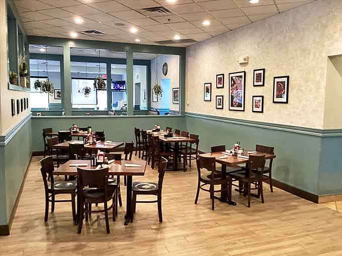 Light-filled dining spaces with comfortable seating create the perfect backdrop for your skillet-induced happiness.