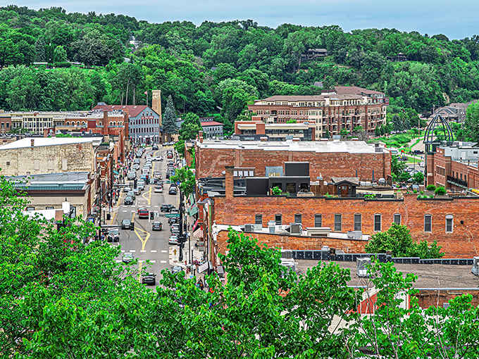 Downtown Stillwater buzzes with life as historic brick buildings house modern treasures &ndash; like finding your favorite playlist on a vintage record.