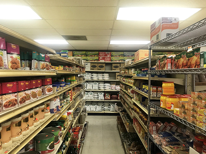 Treasure hunt in progress! Each shelf at Nur Market offers a new discovery, from exotic spices to pantry staples from across the globe.