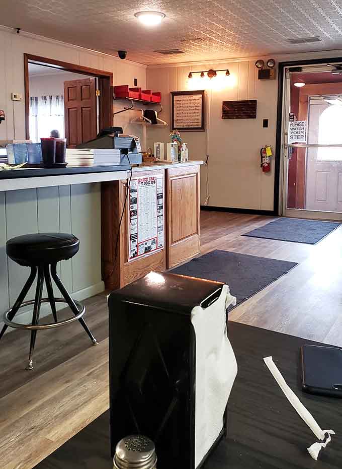 Step inside where tin ceilings meet honest hospitality, and the coffee pot's always ready for another round of liquid motivation.