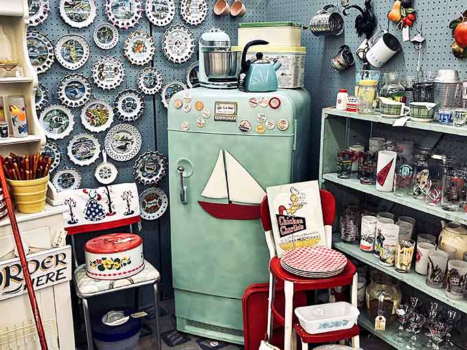 This mint-green vintage refrigerator isn't just an appliance&mdash;it's a time machine to 1950s kitchens where families gathered and memories were made.