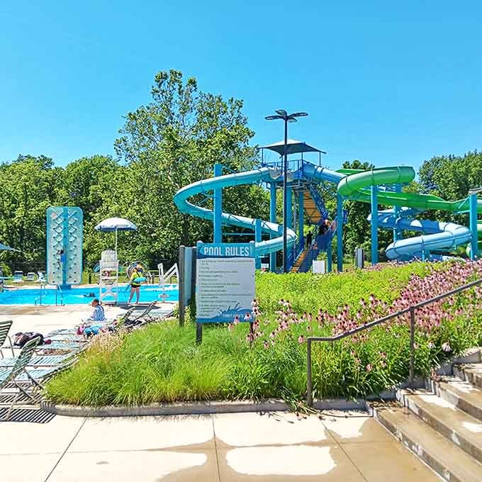 Those twisting slides deliver just enough thrills to make you feel alive without requiring a liability waiver.