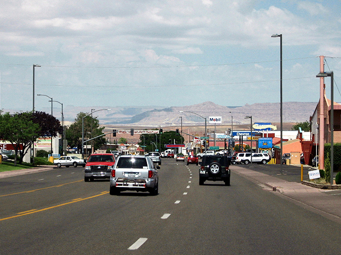 Downtown Page welcomes travelers with its small-town charm, serving as the perfect gateway to adventures that await beyond the city limits.