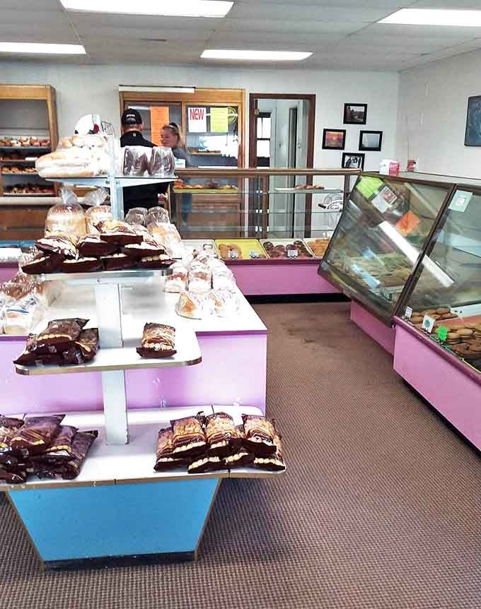 Inside Murphy's, the no-frills interior puts all focus where it belongs &ndash; on those glorious display cases filled with handcrafted treasures.