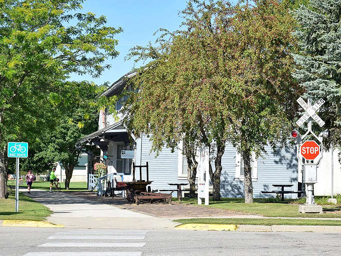 The iconic "B" watches over Bisbee from its hillside perch, a reminder of the town's mining heritage against the rugged desert landscape.