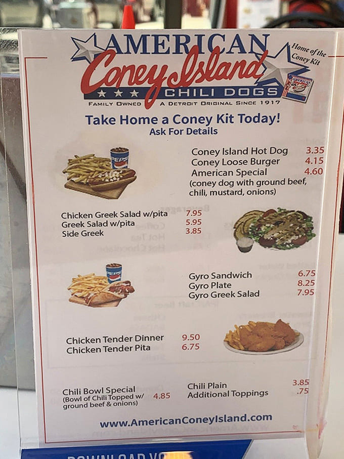 Simplicity is the ultimate sophistication on this menu board &ndash; when you've perfected recipes for generations, you don't need fancy descriptions or pretentious ingredients.