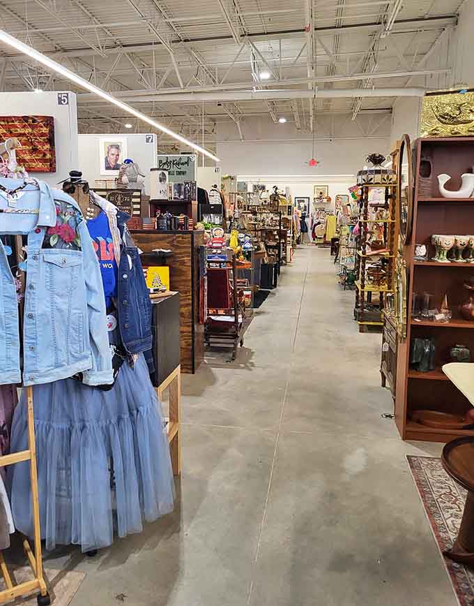 Endless aisles stretch before you like the world's most interesting maze, each turn revealing new discoveries from yesteryear.