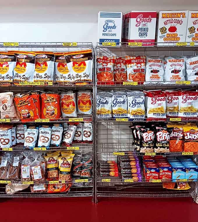 Potato chip heaven! Regional brands like Martin's and Good's prove that simple ingredients &ndash; potatoes, oil, salt &ndash; create magic when made with care.