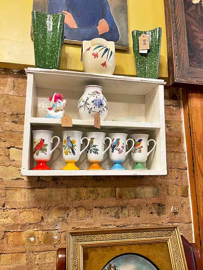 These bird-themed mugs aren't just vessels for morning coffee &ndash; they're tiny time machines to mid-century breakfast tables and simpler times.