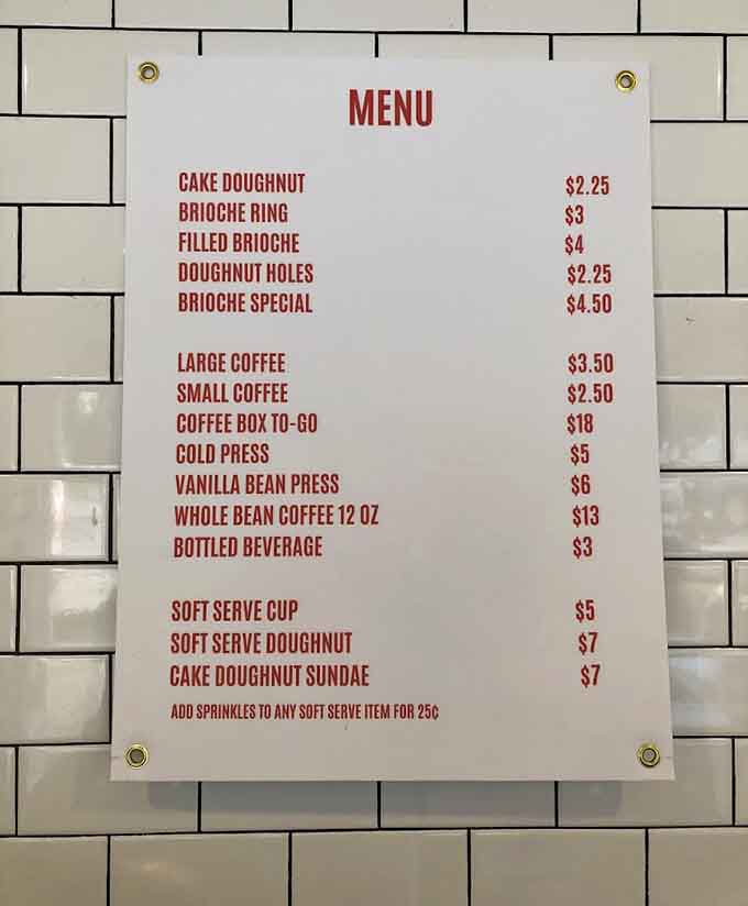 When the menu is this simple, you know they're confident about what they're serving, and they should be.