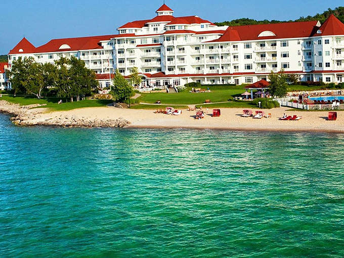 The grand dame of northern Michigan hospitality, where lake views and luxury combine to create postcard-perfect vacation memories.