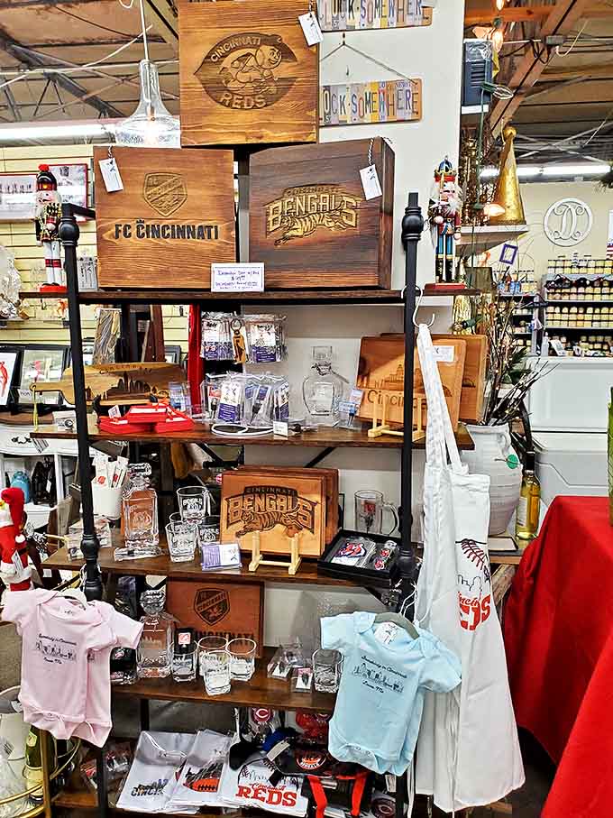 Cincinnati sports fans, rejoice! These handcrafted wooden plaques celebrate local teams with artisanal craftsmanship.