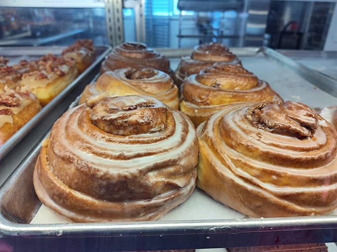 These aren't rolls, they're spiral-shaped monuments to excess &ndash; each one big enough to have its own zip code.