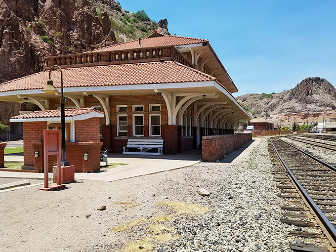 The beautifully preserved train depot showcases Spanish-influenced architecture, a reminder of when railways were Clifton's lifeline to the world.
