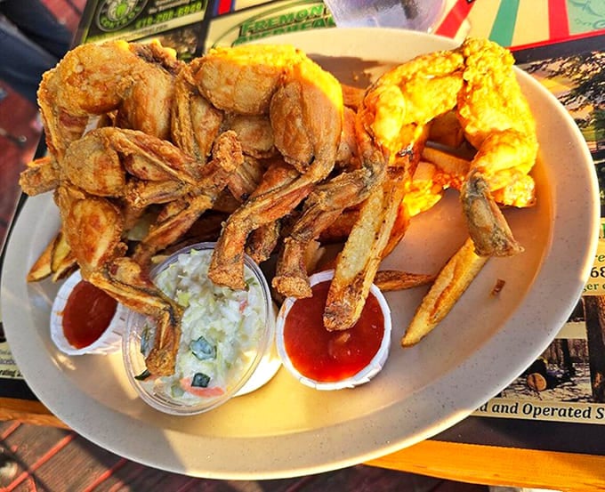 Tastes like chicken doesn't do these justice &ndash; crispy frog legs offer an adventurous detour from the usual seafood suspects.