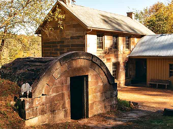This stone house has survived nearly two centuries while most of us struggle to keep houseplants alive for more than a week.