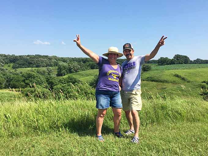 These folks have clearly figured out that the best views require actual effort, unlike scrolling through vacation photos on the couch.