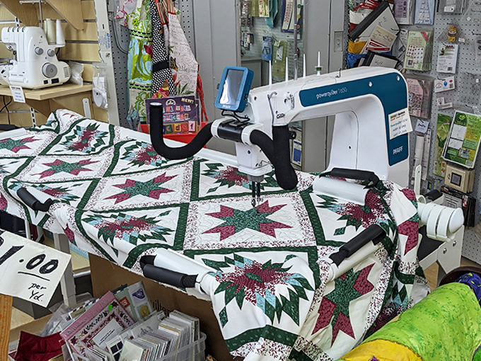 This quilting machine isn't just equipment&mdash;it's a dream-maker for quilters who value precision and time-saving technology.