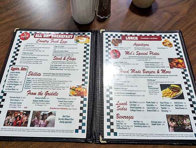 The menu offers classic American comfort food with enough variety to keep you coming back, though those grits might monopolize your attention.