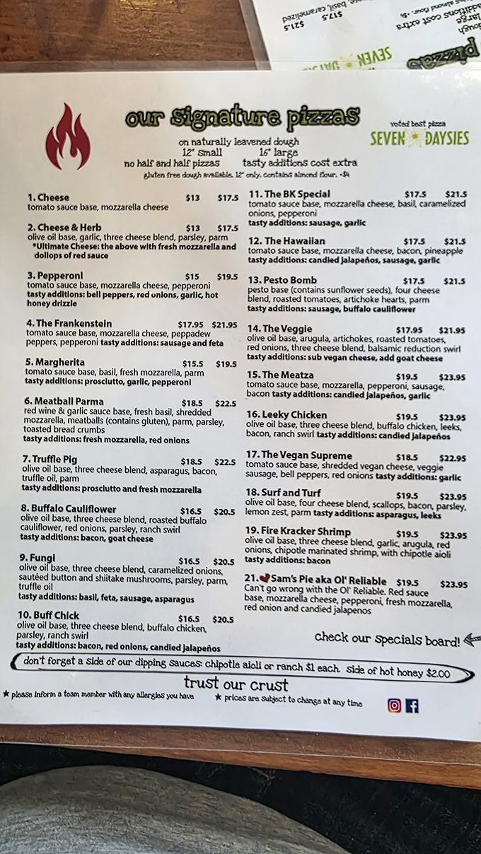 A menu that promises much and delivers more &ndash; each option crafted with care, not a filler in sight.