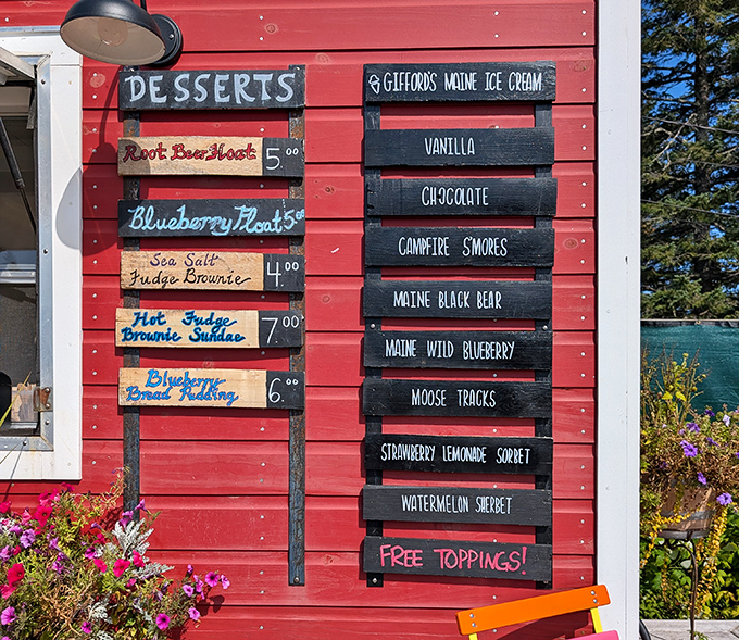 Sweet temptations line the wall &ndash; those blueberry floats aren't messing around, and don't get me started on the Sea Salt Fudge Brownie!