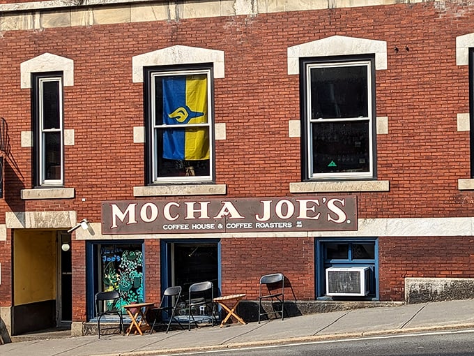 Mocha Joe's Coffee House serves up liquid motivation in a brick-walled haven &ndash; the perfect fuel for exploring Brattleboro's walkable downtown.