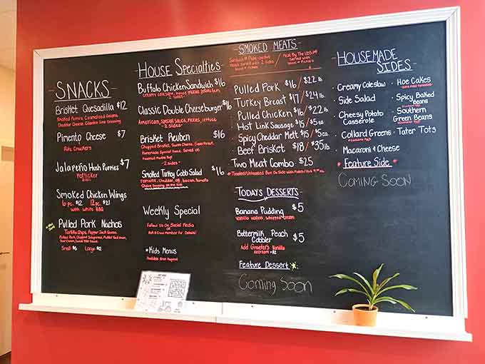 When the menu board lists this many delicious options, decision paralysis becomes a very real and delicious problem.