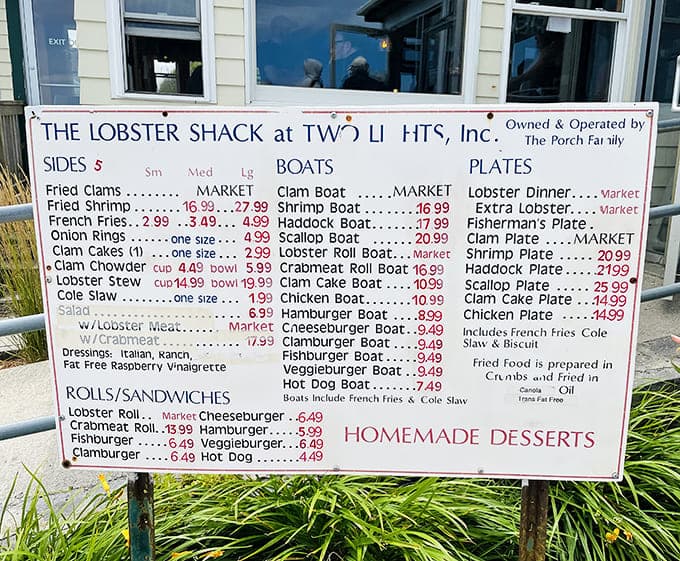 Simple menu, spectacular results, because sometimes the best restaurants don't need pages of options to prove their worth.