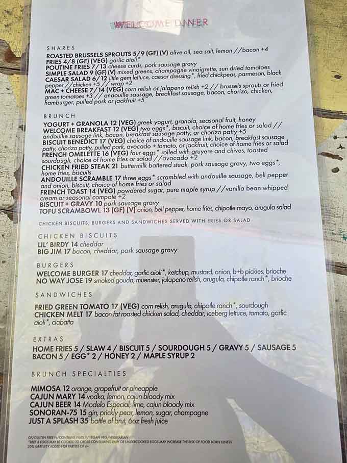This menu reads like a love letter to comfort food, with enough creative twists to keep things interesting.
