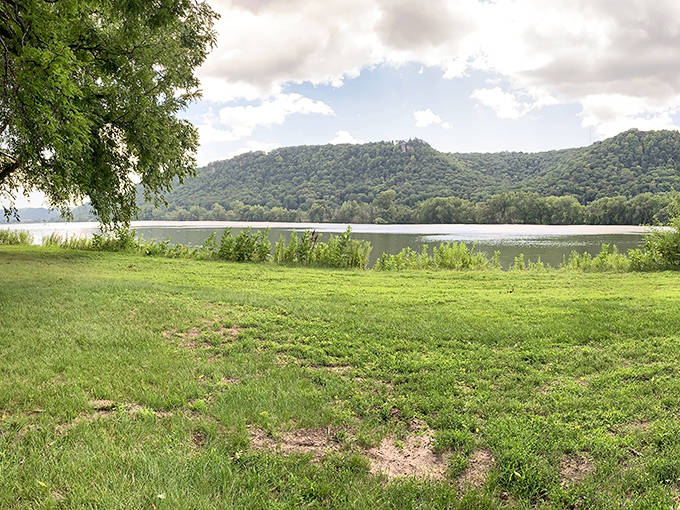 West Lake Park offers a peaceful retreat where the water mirrors the sky and troubles seem to float away.