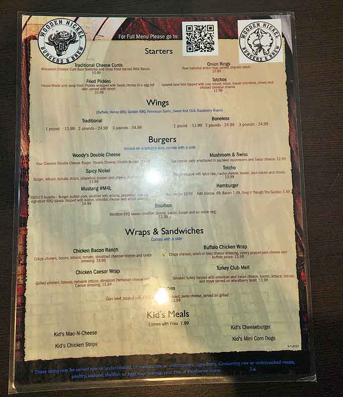 The chalkboard menu tempts with craft beers and homemade soups. That Autumn Botanical Mule is calling your name!