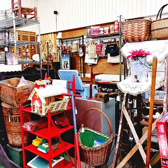 Every shelf at Wally's tells a story &ndash; these aren't just objects, they're time capsules from decades past, each with its own history and character.